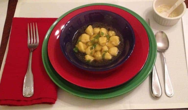 Dushbara (Dumplings stuffed with meat in lamb broth) - International ...