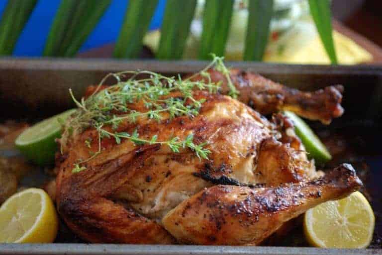 Baked Bajan Chicken - International Cuisine