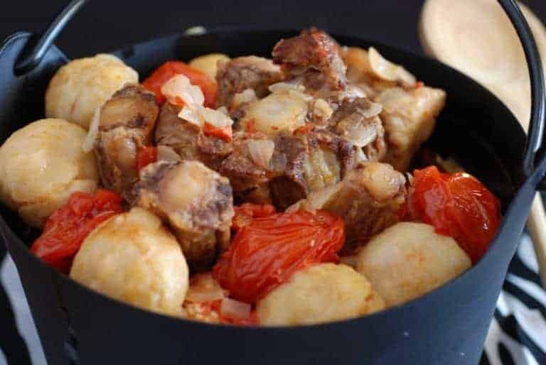 Botswana Mogatla Oxtail Stew - International Cuisine