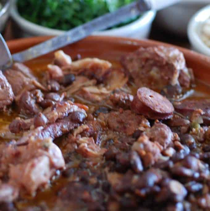 Feijoada Brazilian Black Bean and Pork Stew - International Cuisine