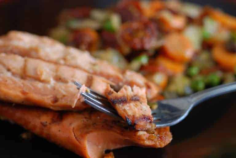 Canadian Salmon in a Maple Syrup Marinade - International Cuisine