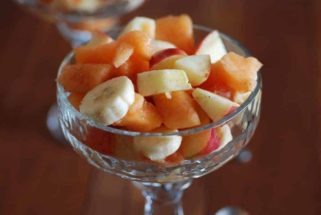 Comoros Fruits frais a la cannelle (Fresh Fruit with cinnamon ...