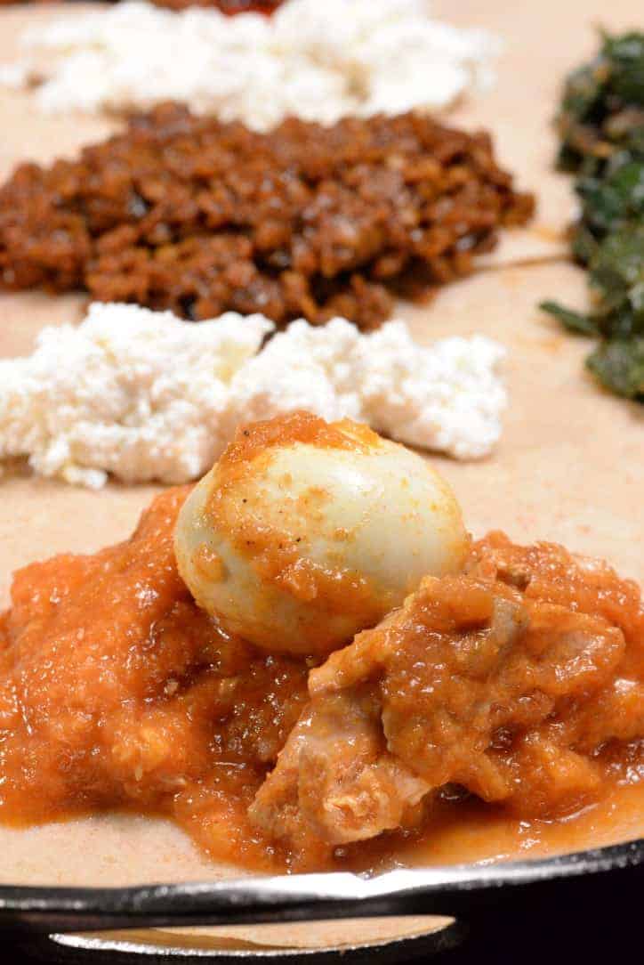 Doro Wat (Spicy Chicken Stew) - International Cuisine