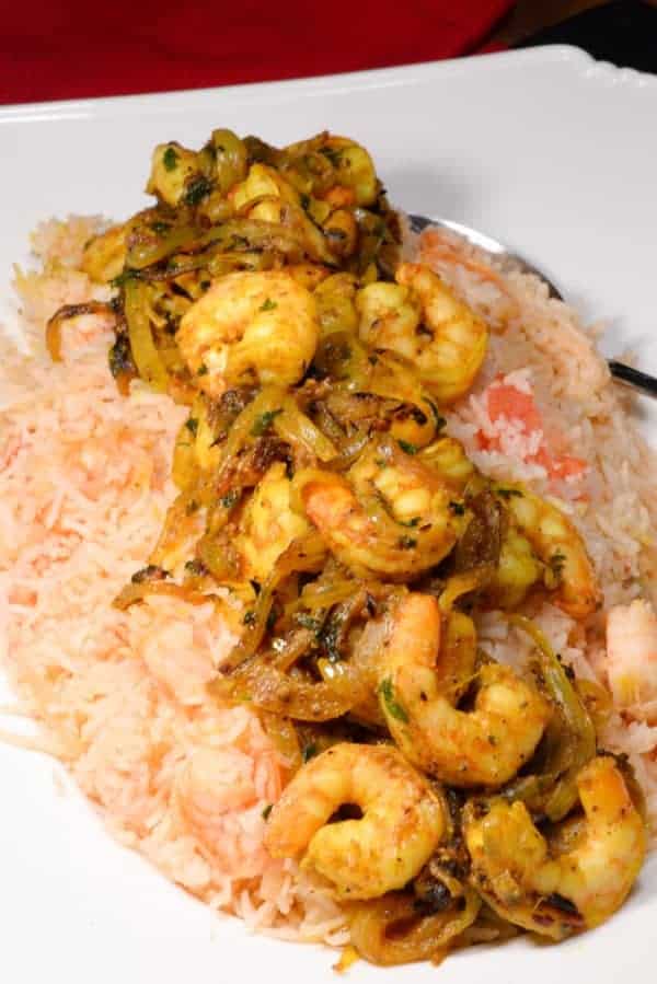 Kuwait Murabyan (Rice and Shrimp Dish) - International Cuisine