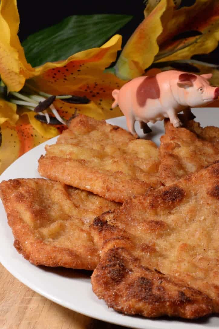 Liechtensteiner Schnitzel (Breaded Pork Cutlets) - International Cuisine