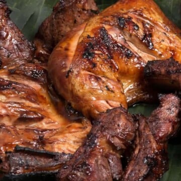Micronesian BBQ (Marinated Chicken and Pork Ribs) - International Cuisine
