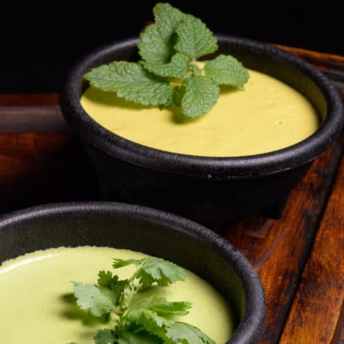 Peruvian Sauces ( Aji Verde & Aji Huacatay) - International Cuisine