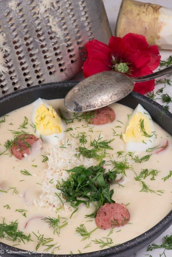 Polish White Borscht ( Bialy Barszcz) - International Cuisine
