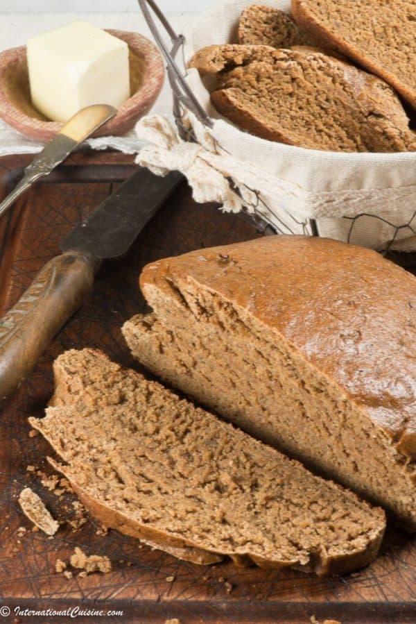 Russian Black Bread - International Cuisine