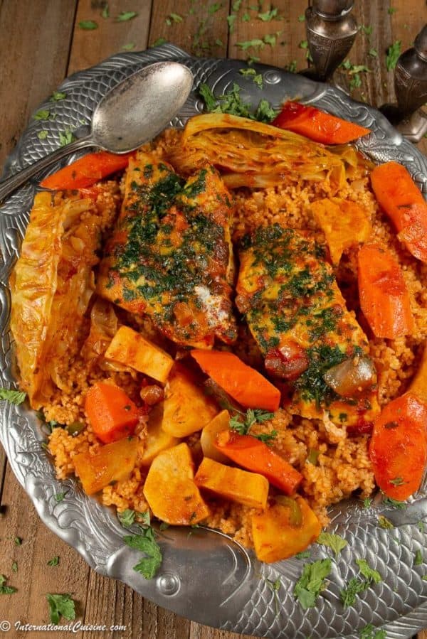 Thieboudienne (Fish and Rice) The National Dish of Senegal ...