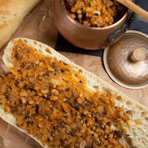 Ndambe (Spicy Bean Sandwich) - International Cuisine