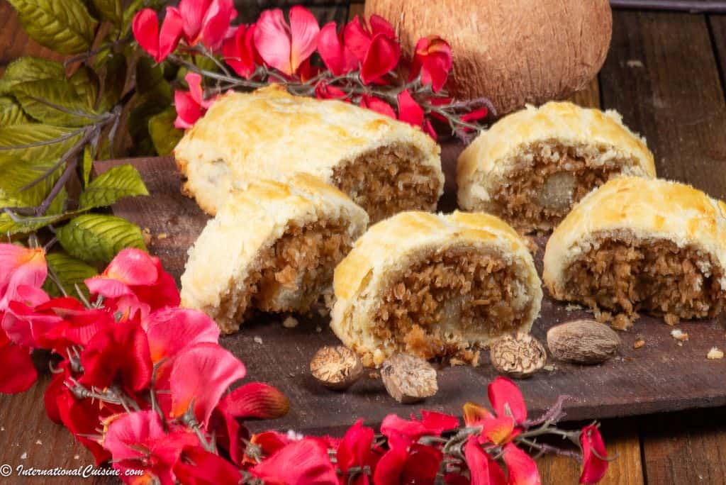 Trinidad Coconut Roll Recipe - International Cuisine