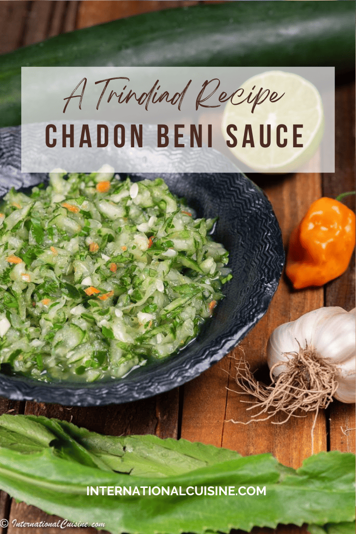 Trinidad Chadon Beni Sauce - International Cuisine