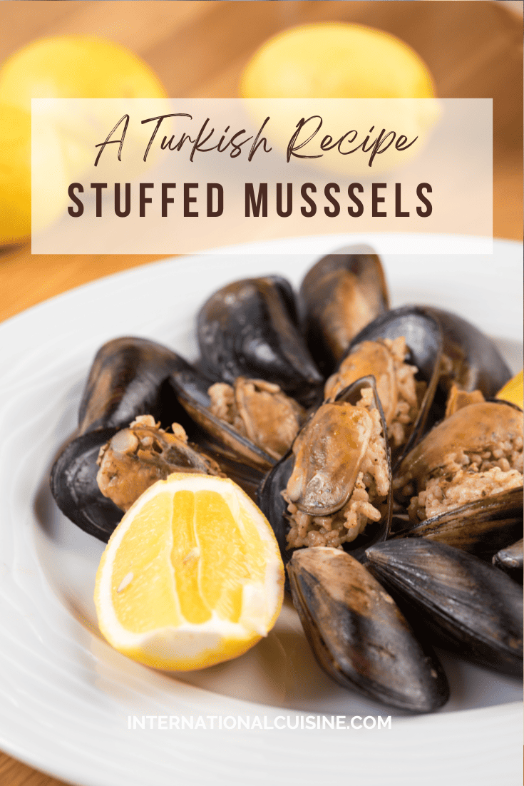 Turkish Stuffed Mussels Recipe (Midye Dolma) - International Cuisine